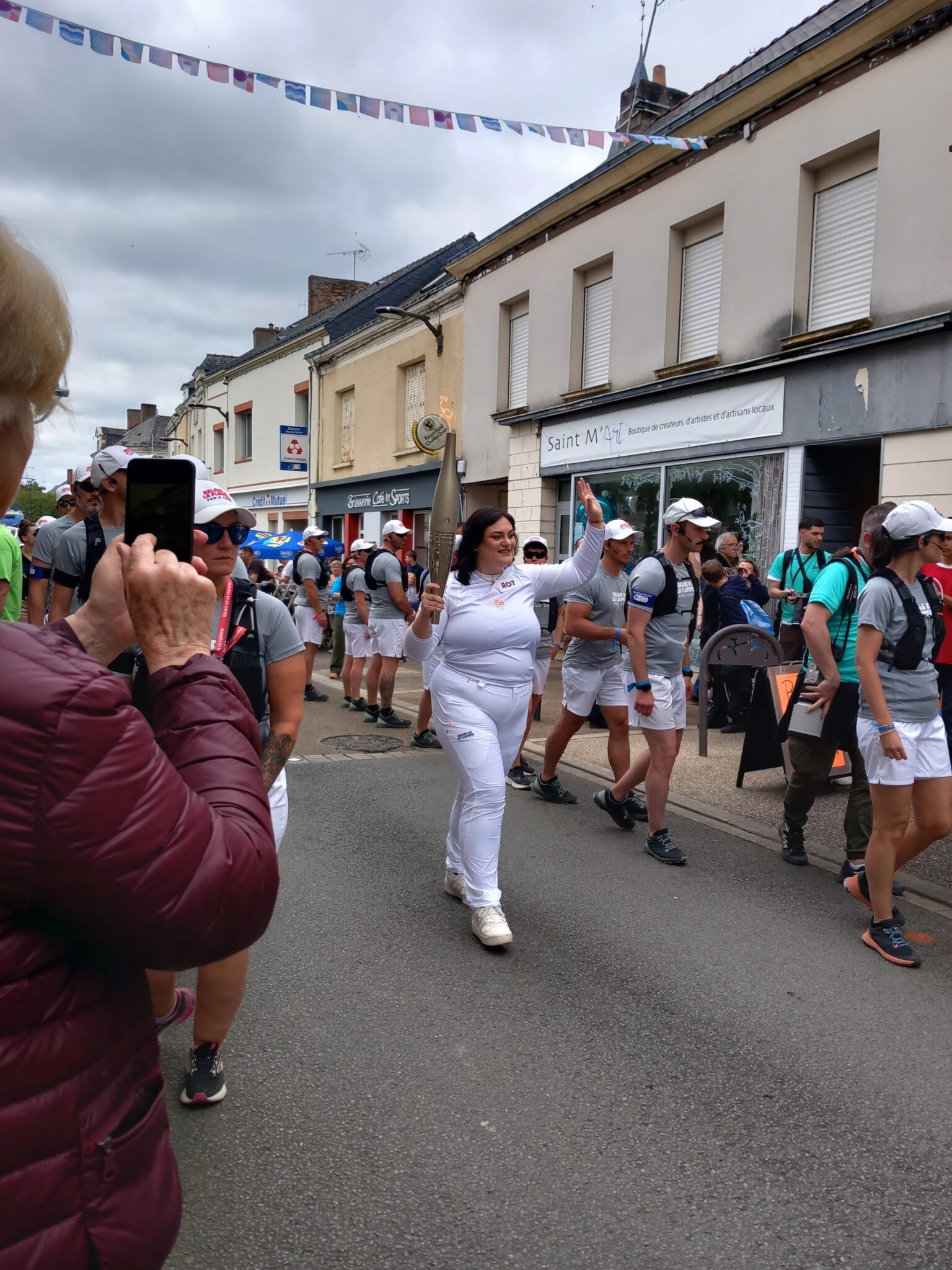 La Flamme Olympique à Saint-Mars-la-Jaille : Un Moment Historique | Aubret